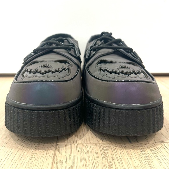 Shoes | Creeper Style Scary Jack Reflective Shoes Sz 8 | Poshmark